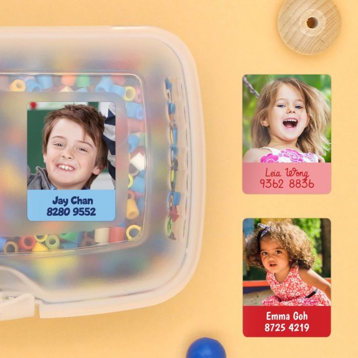 20 Photo Labels | Photo Sticker | Personalized Photo Labels ...