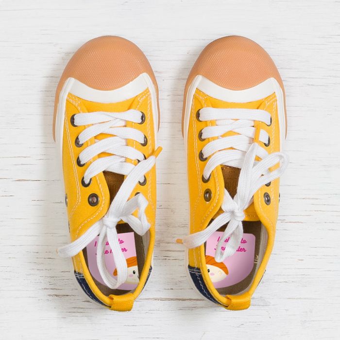 18 Right-left shoe labels stickers for kids | Stikerkid USA