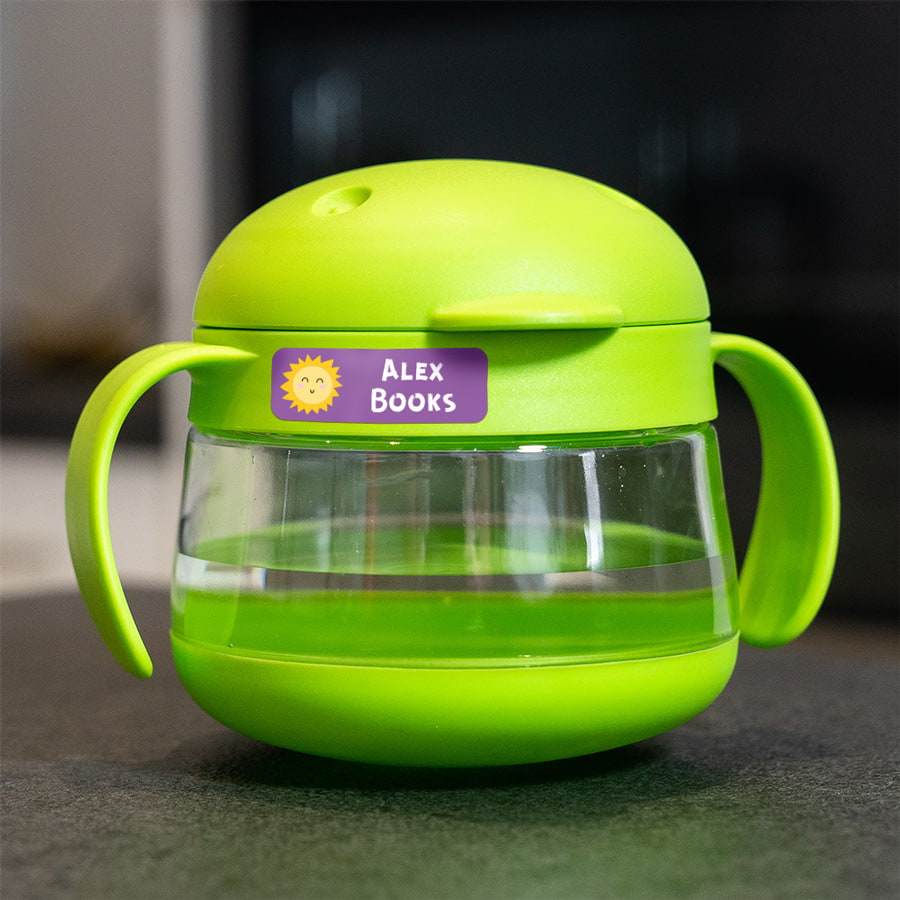 Kindergarten pack with 150 name labels - perfect for toddlers | USA